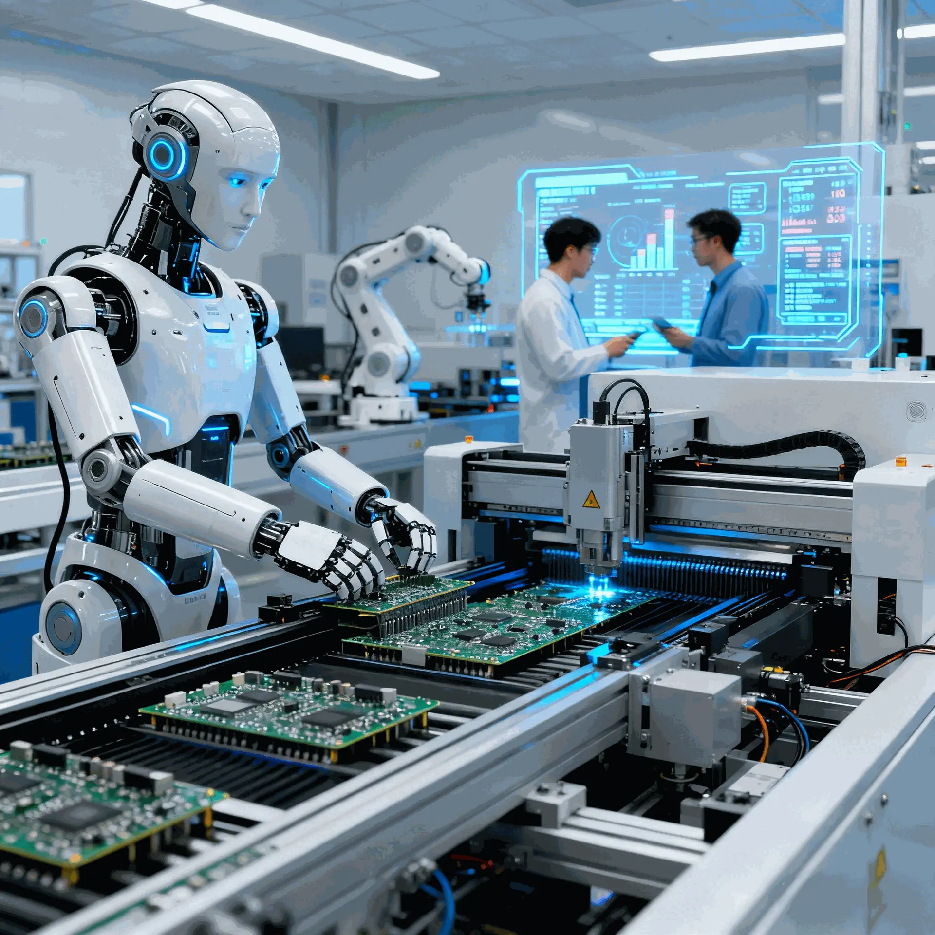 China Establishes Joint Lab to Advance Humanoid Robot Manufacturing Ec
